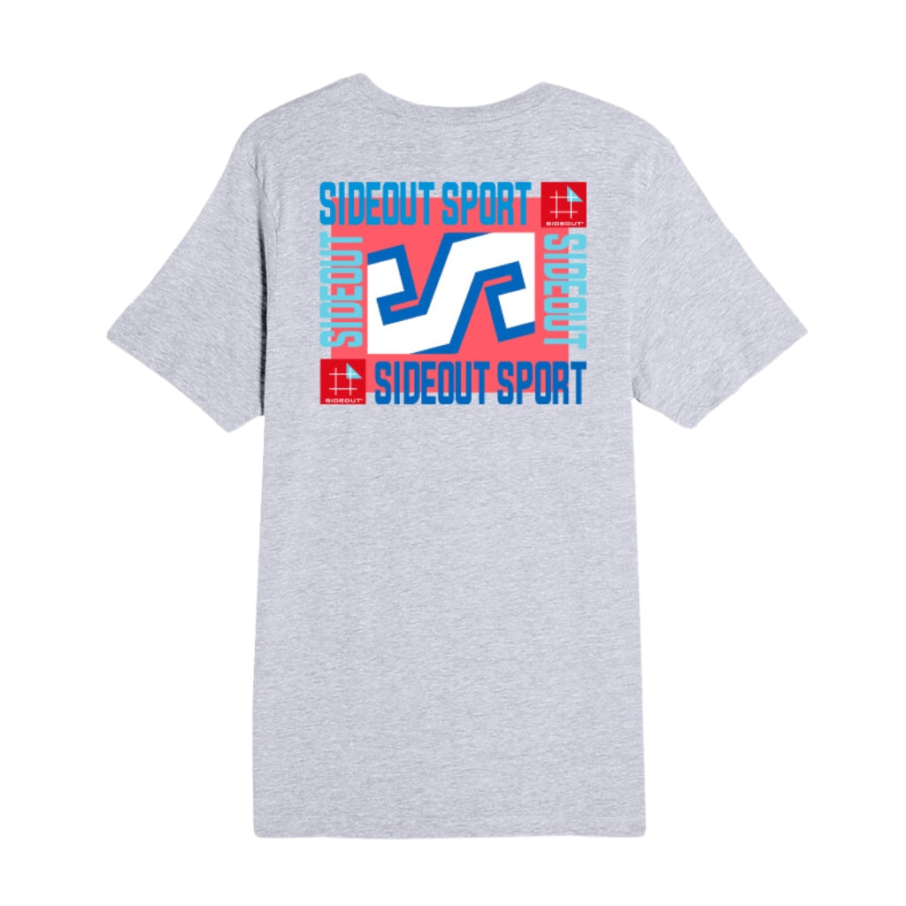 Sideout Block Gray Unisex T-Shirt – Sideout Sport