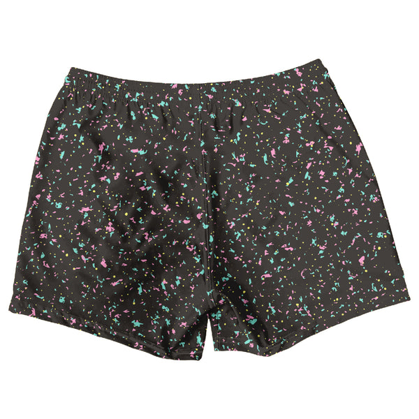 Endless Summer Black Speckle Men's Volley Shorts – Sideout Sport