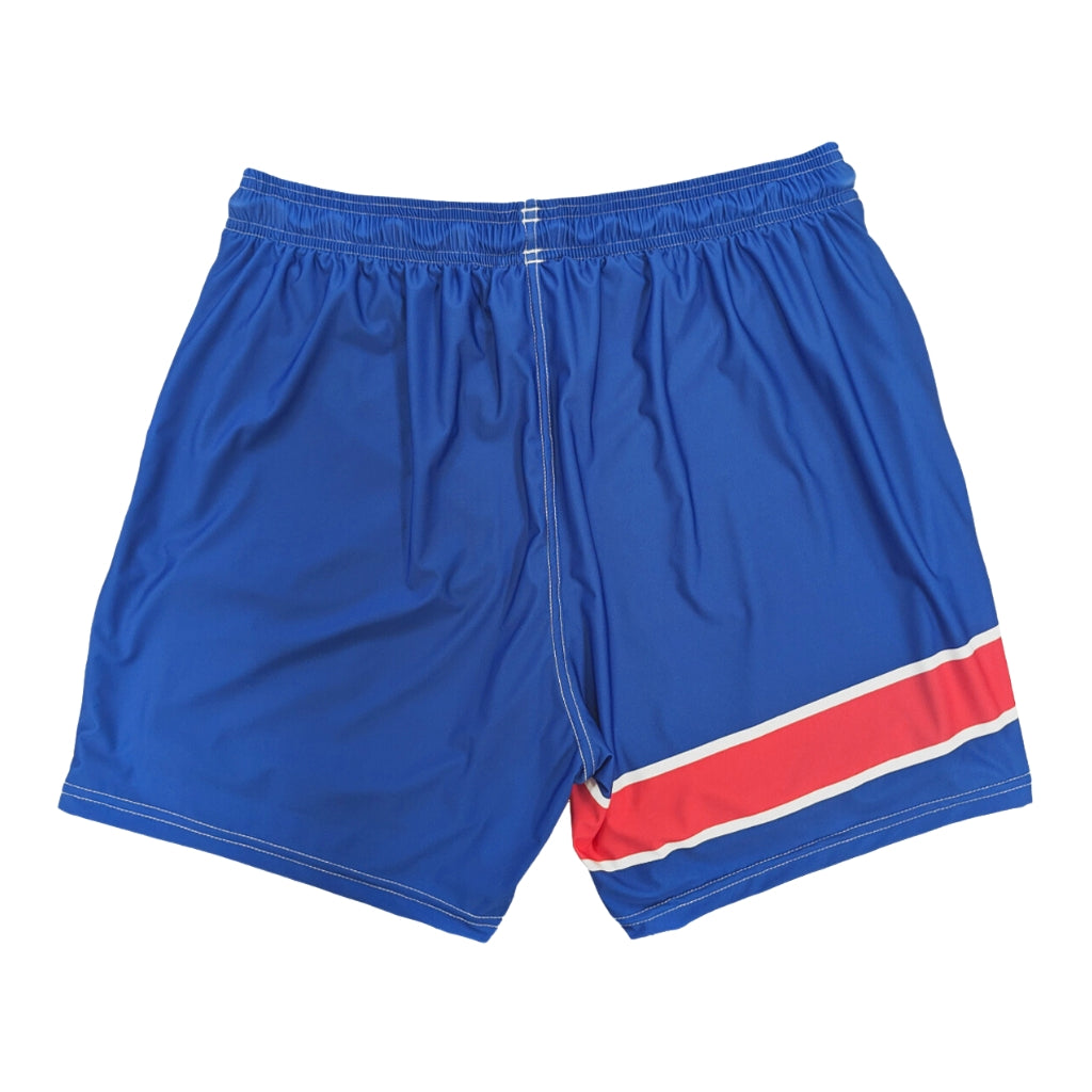 Men's Volley Shorts Blue Retro Stripe – Sideout Sport