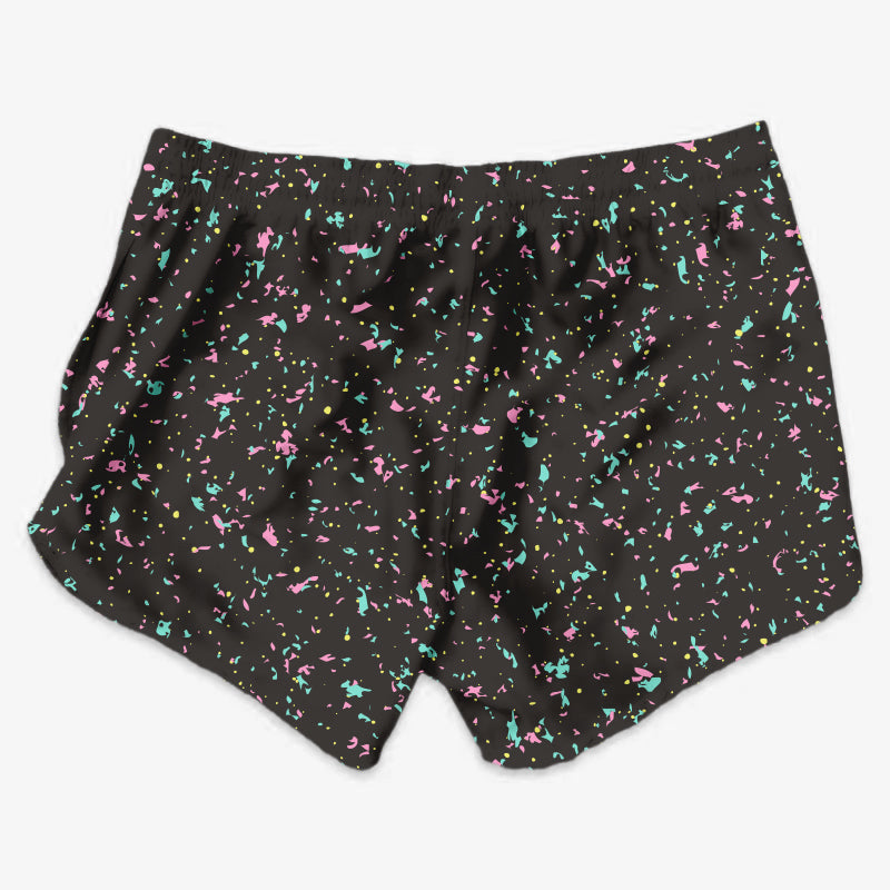 Endless Summer Black Speckle Women's Volley Shorts – Sideout Sport