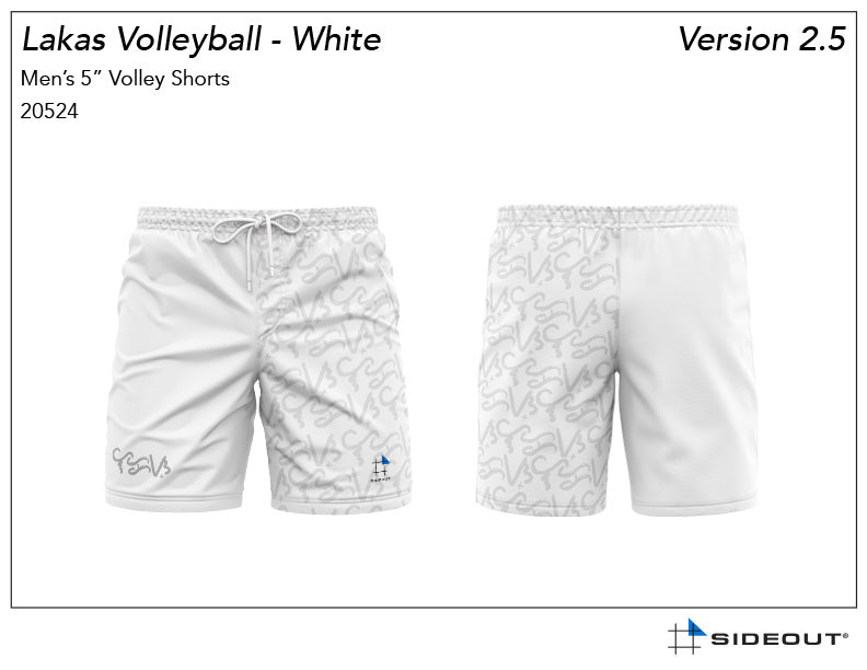 Lakas White Shorts – Sideout Sport