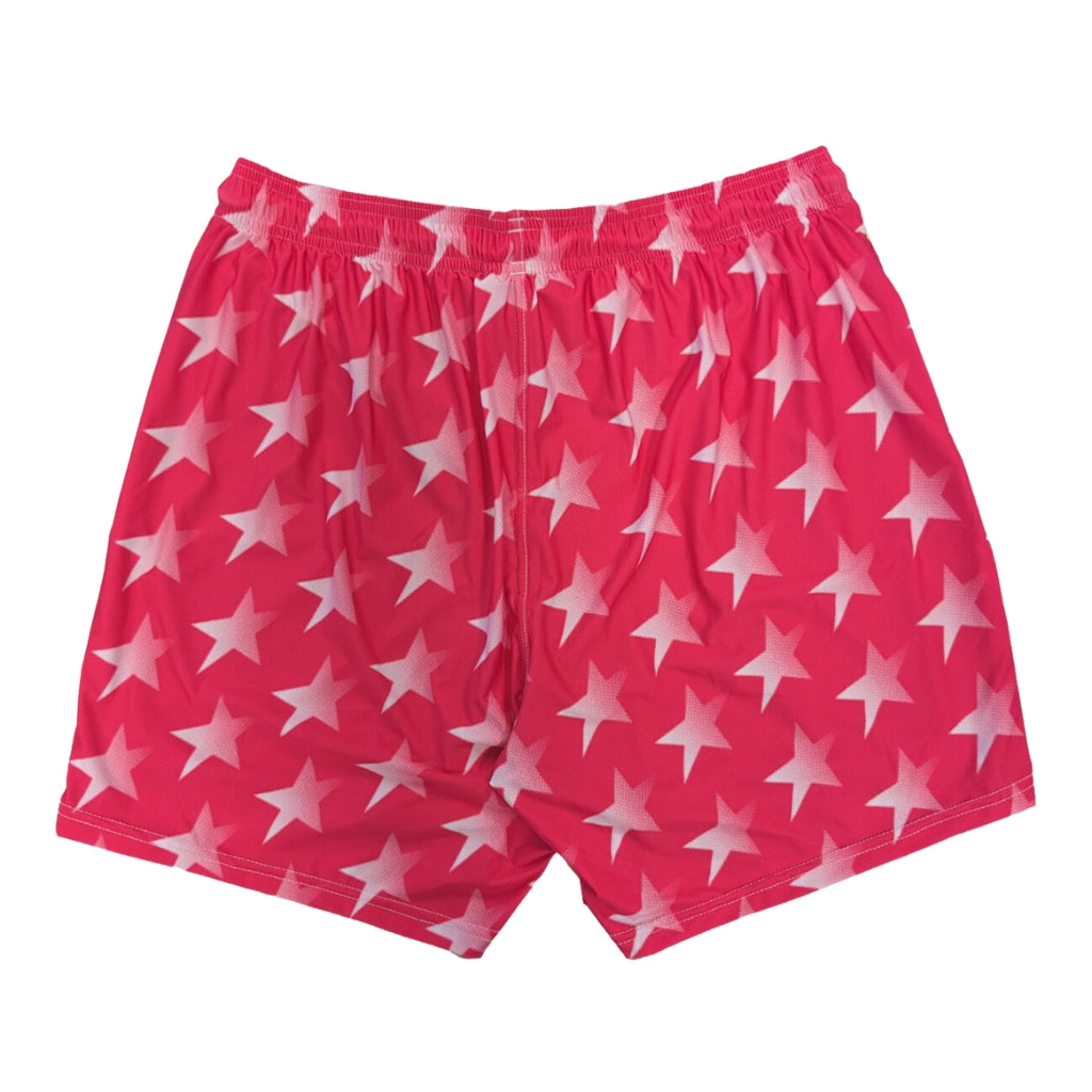 Men's Volley Shorts Red Rush Stars – Sideout Sport