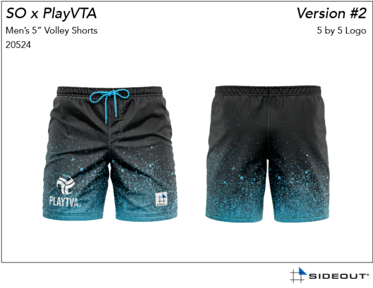 Playa TVA Men's Volley Shorts – Sideout Sport