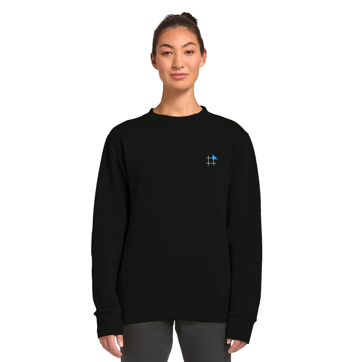 Icon Crewneck Black Sweatshirt – Sideout Sport