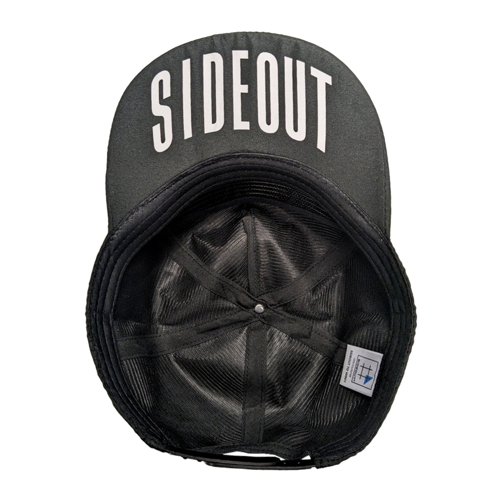 Black Sideout Flip-Up Cap – Sideout Sport