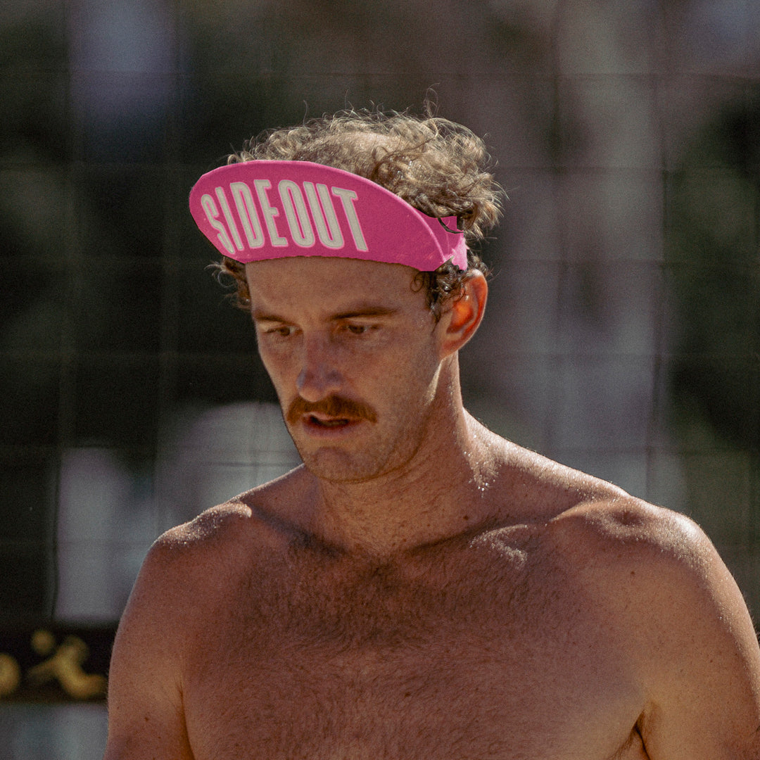 Neon Pink Sideout Flip-Up Visor – Sideout Sport