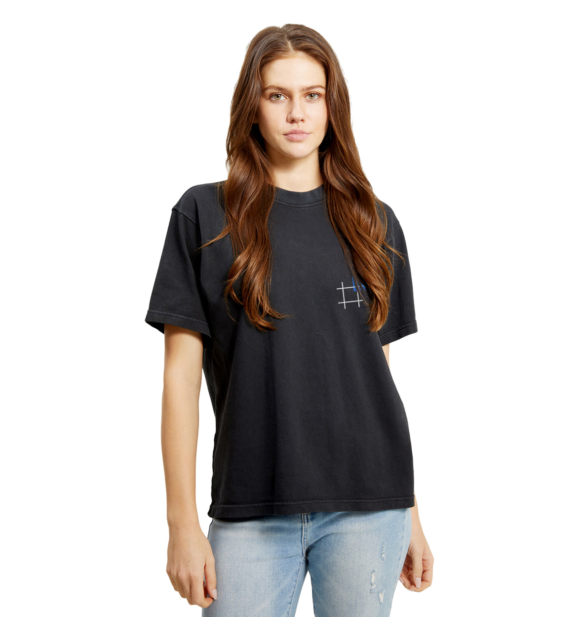 Icon heavyweight Boxy Black Tee – Sideout Sport