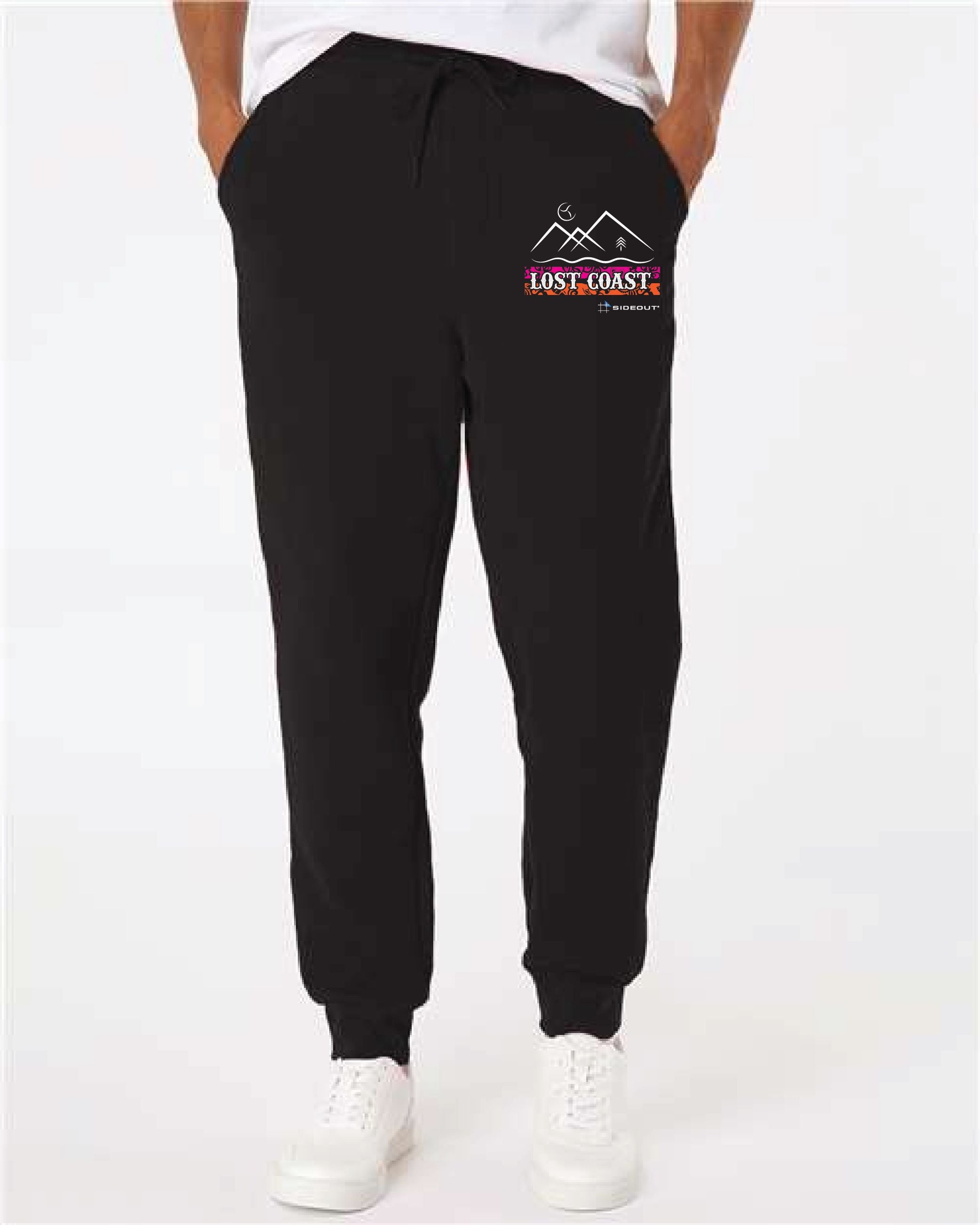 Lost Coast Volleyball Black Joggers – Sideout Sport