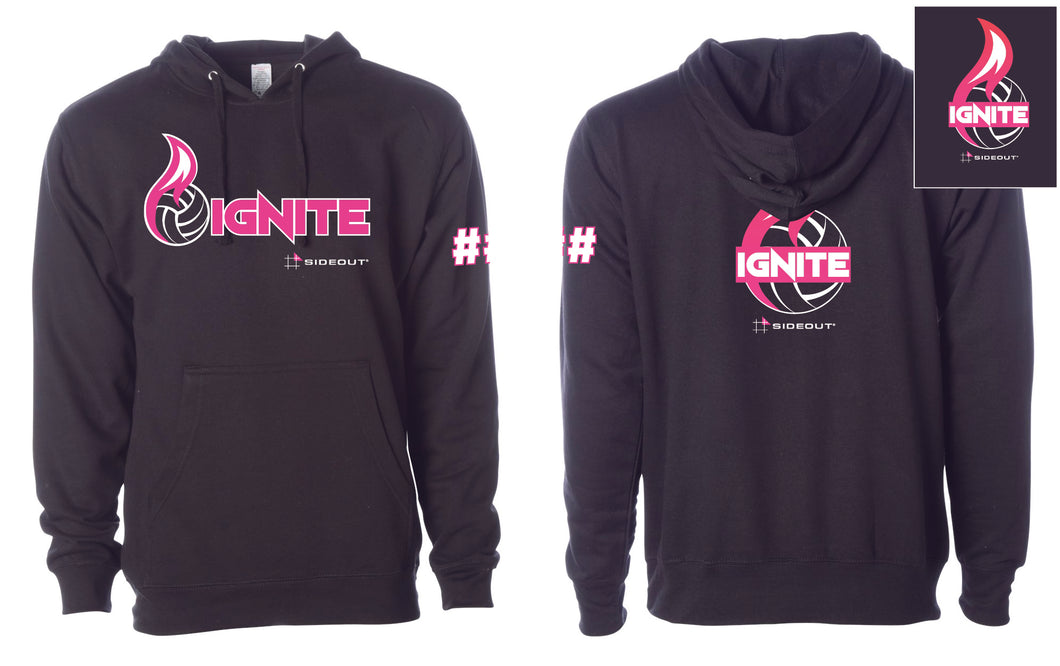 Ignite Volleyball Club Hooded Sweatshirt – Sideout Sport